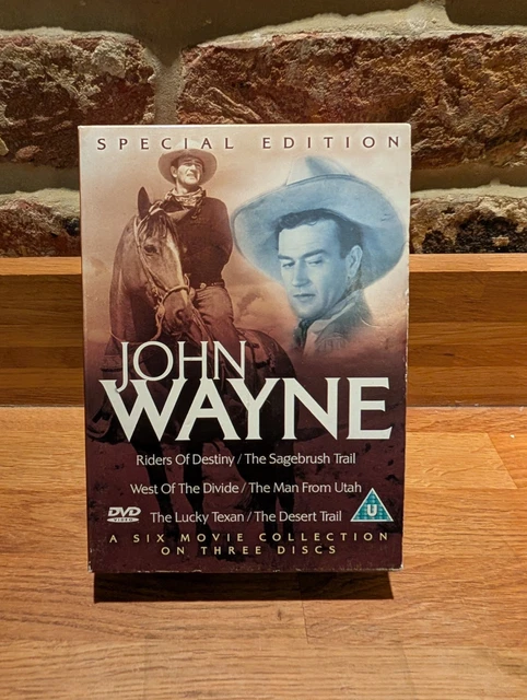 JOHN WAYNE SPECIAL Edition 6 Movie Boxset DVD 1930s Western Movies £4. ...
