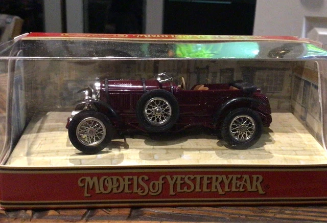 MATCHBOX MODELS OF Yesteryear Y2-C 1930 4.5lt Supercharged Bentley ...