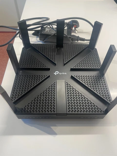 TP-LINK ARCHER C5400 Tri-Band MU-MIMO Gigabit WiFi Router with PSU £50. ...