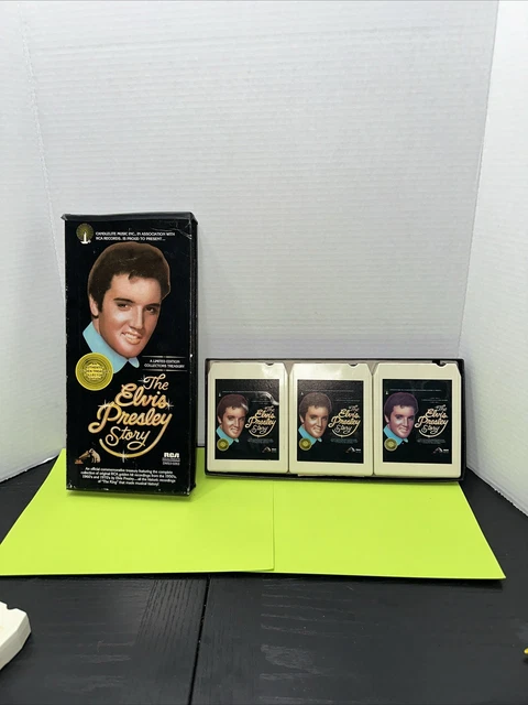 8 TRACK TAPES Box Set The Elvis Presley Story, Good condition The King ...