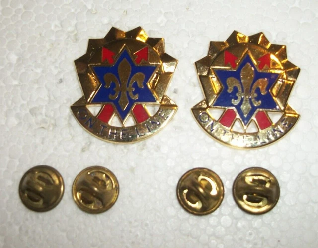 US ARMY 6TH Infantry Division Dui Ui Unit Crest Made In The Usa - £7.12 ...