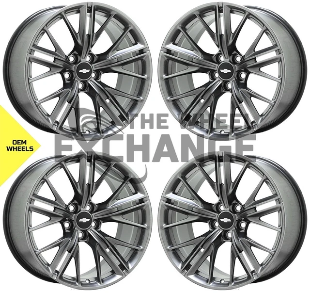 20& CHEVROLET CAMARO ZL1 Take-Off Wheels Rims Factory Original OEM Set ...