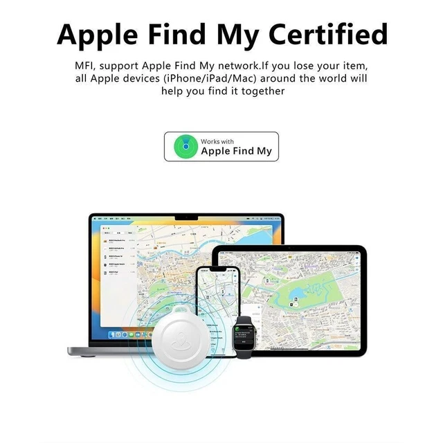 MINI GPS TRACKER IOS Key Finder Alarm Wallet Car Pet Kid Locator Bike ...