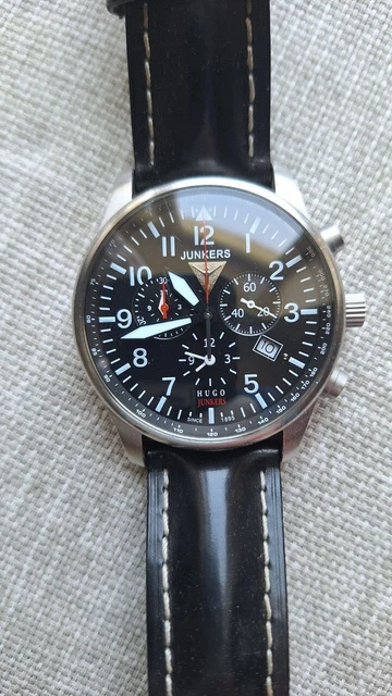 CHRONOGRAPHE AVIATEUR JUNKERS& Hugo Junkers" Édition Limitée 6684\10422 ...