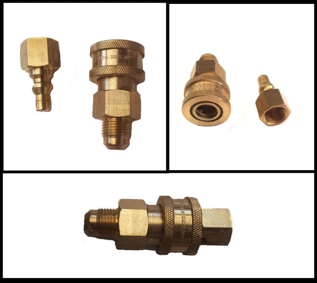 QUICK CONNECT GAS COUPLING to fit Joolca style LPG showers with 3/8 ...