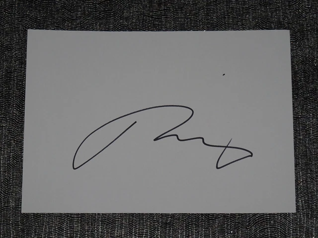ANDREY RUBLEV HAND signed original autograph (ATP tennis player) £29.99 - PicClick UK