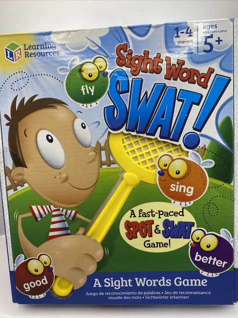 LEARNING RESOURCES SIGHT Word Swat Educational Sight Words Game New ...