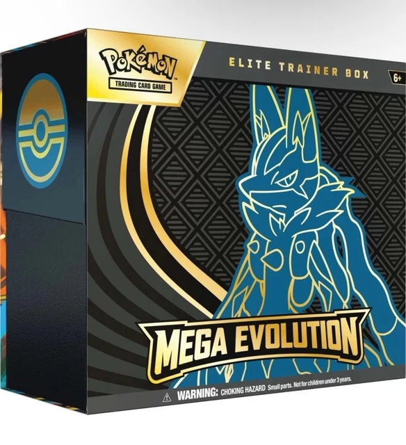 POKEMON MEGA EVOLUTION Elite Trainer Box ETB Lucario $157.78 - PicClick CA