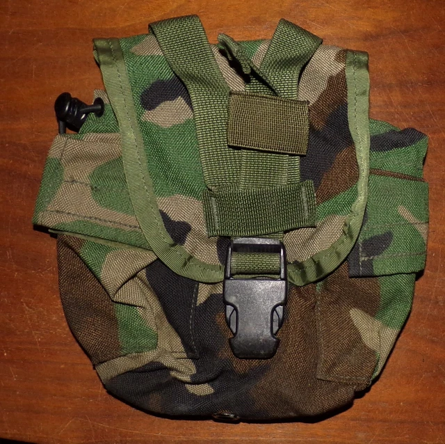 RANGER ASSAULT CARRYING kit - WOODLAND R.A.C.K. CANTEEN COVER $9.99 ...