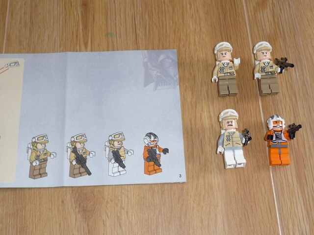 LEGO STAR WARS 8083 Rebel Trooper Battle Pack kpl. avec figurines ...