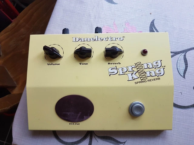 MODDED DANELECTRO SPRING King Reverb Pedal EUR 56,55 - PicClick FR
