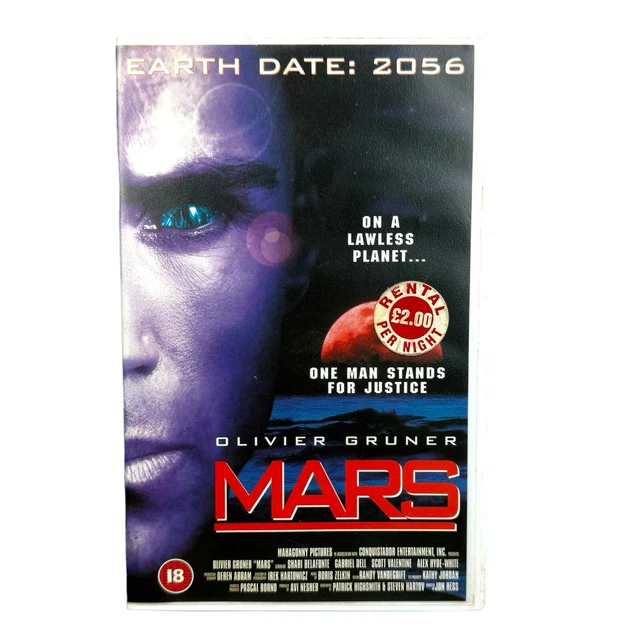 MARS VIDEO VHS Ex Rental Large Case Sci Fi Film Cert 18 1998 £19.99 ...