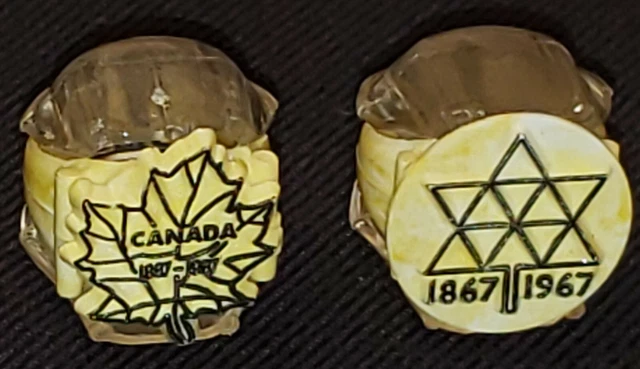 1867-1967 CANADA CONFEDERATION - Gum Ball Vending Machine - Plastic Toy ...