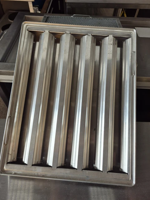 COMMERCIAL KITCHEN EXTRACTION Canopy Grease Baffle Filters grease ...