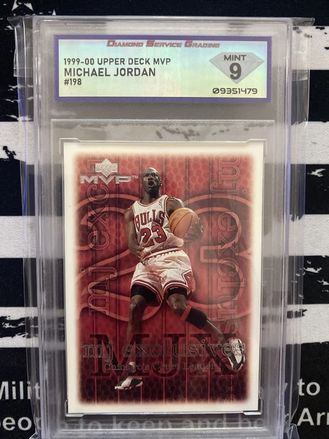 1990 UPPER DECK MVP, Michael Jordan, DSG comme neuf 9, n°198, Chicago ...