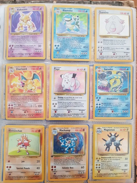 POKÉMON BASE SET 1999 | Complete Set | HOLO | NM - M | Charizard ...
