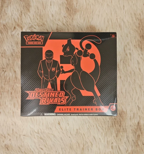 POKÉMON TCG DESTINED Rivals ETB Elite Trainer Box Brand New Sealed⚫️ ...