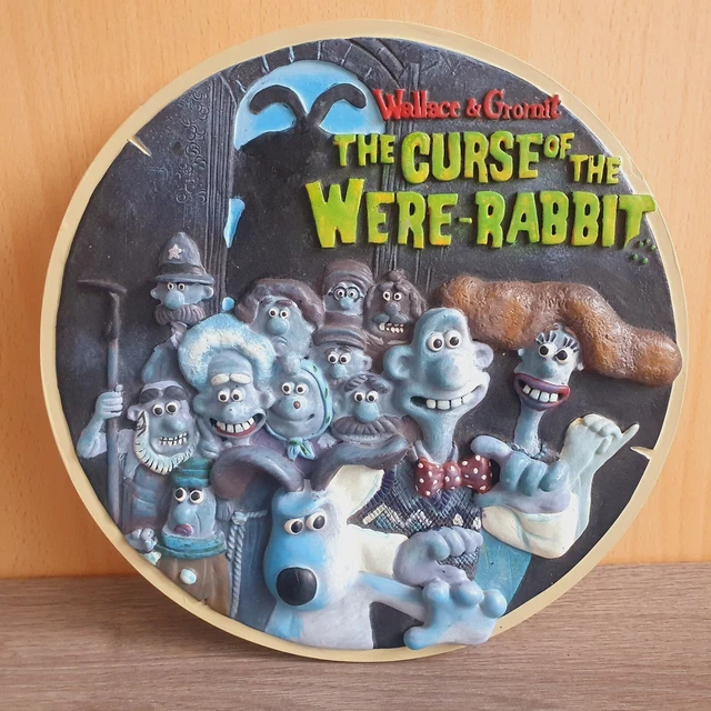 WALLACE & GROMIT The Curse of the Were-Rabbit Sculpted Collectors Plate ...