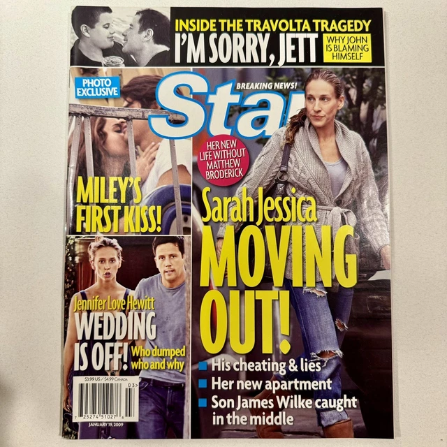 MILEY CYRUS SARAH Jessica Parker John Travolta Love Hewitt Star ...