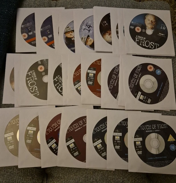 A TOUCH OF Frost: The Complete Series 1-15 DVD (2011) David Jason. NO ...