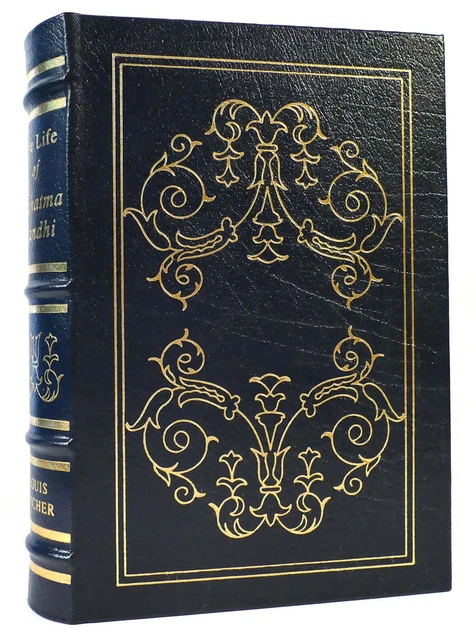 LOUIS FISCHER THE LIFE OF MAHATMA GANDHI Easton Press 1st Edition 1st ...