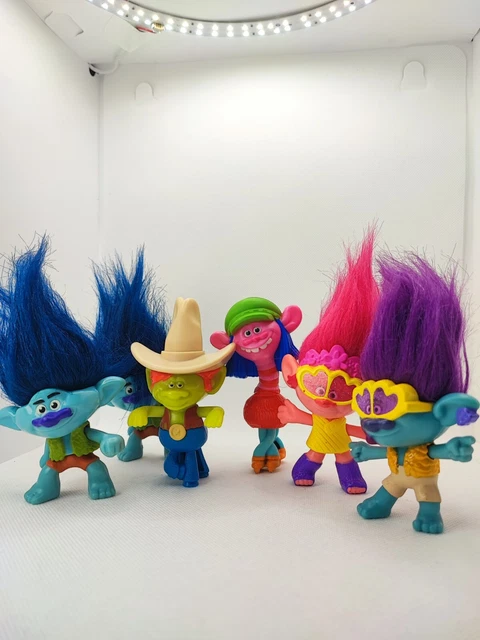 6X DREAMWORKS TROLLS World Tour 2020 McDonalds Happy Meal Toy - Cooper ...