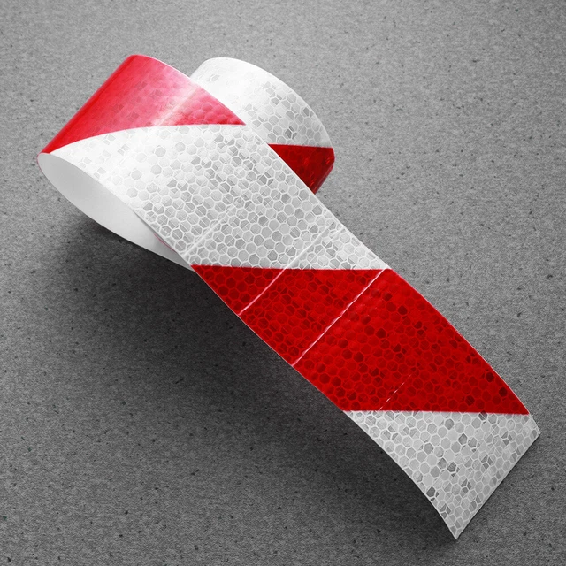 2 ROLLS REFLECTORS Reflector Conspicuity Tape Warning Sticker £10.99 ...