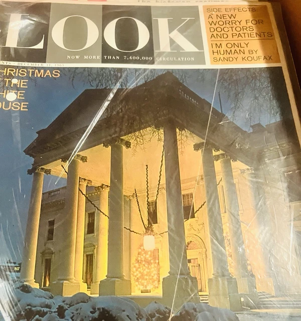 LOOK MAGAZINE DECEMBER 31, 1963 JFK in Memory of John F Kennedy Vintage ...