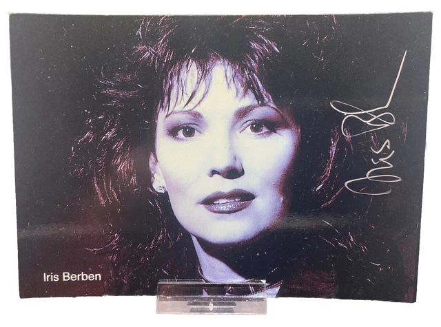 IRIS BERBEN ORIGINAL Autogramm Autogrammkarte Schauspielerin Film & TV Rarität EUR 9,99 ...