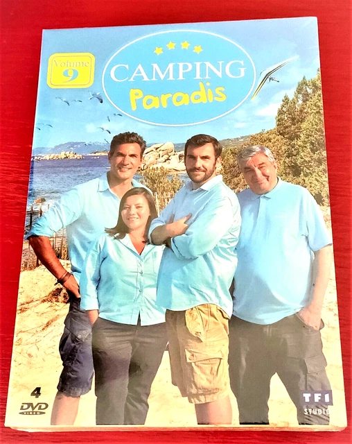 RARE COFFRET 4 DVD Camping Paradis Volume Saison 9 NEUF sous blister ...