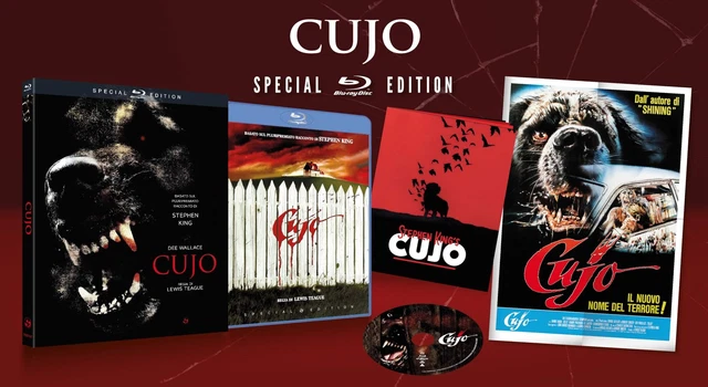 CUJO (BLU-RAY) DANIEL Hugh Kelly Danny Pintauro Dee Wallace-Stone Lewis ...