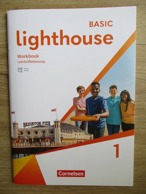 LIGHTHOUSE 1 BASIC Lehrerfassung vom Workbook + Lösungen Lehrkräftefassung 2023 EUR 6,90 ...