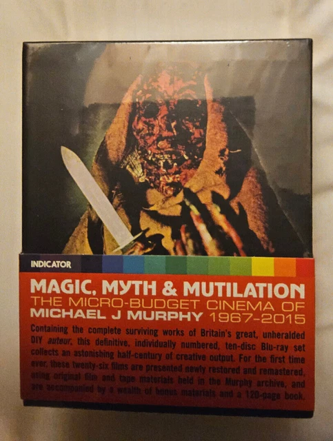 MAGIC MYTH MUTILATION Michael J Murphy Blu-ray Box Set Indicator UK LE NEW EUR 70,77 - PicClick IT