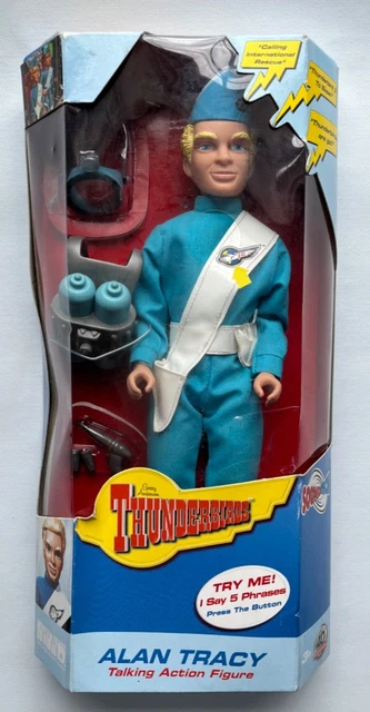 VIVID CARLTON SOUNDTECH Thunderbirds Alan Tracy Talking Action Figure ...