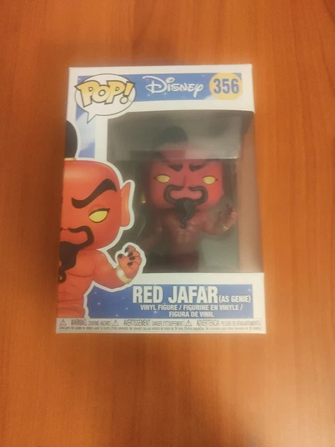 FUNKO POP! DISNEY Aladdin Red Jafar (As Genie) Vinyl Figure #356 £2.24 ...