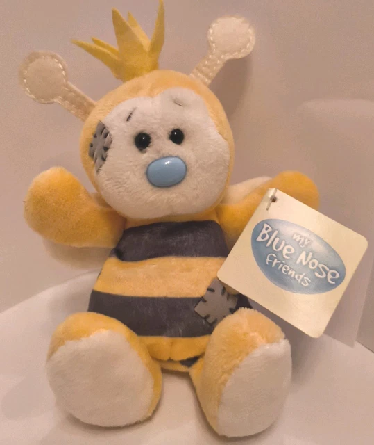 MY BLUE NOSE Friends Zzzzabella The Queen Bee Plush Soft Toy with Tags ...