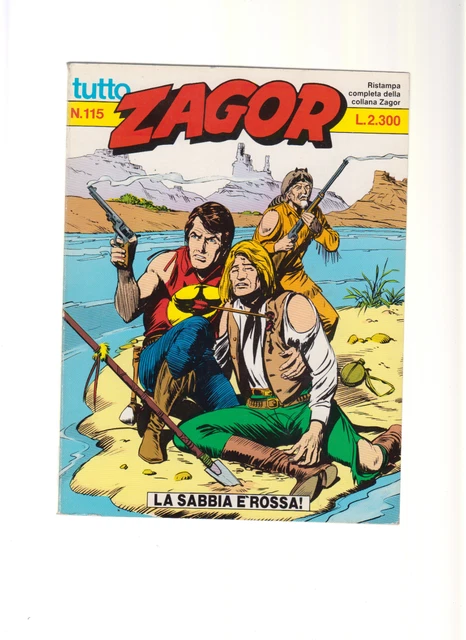 TUTTO ZAGOR N. 115 - Sergio Bonelli Editore 1993 EUR 3,99 - PicClick IT