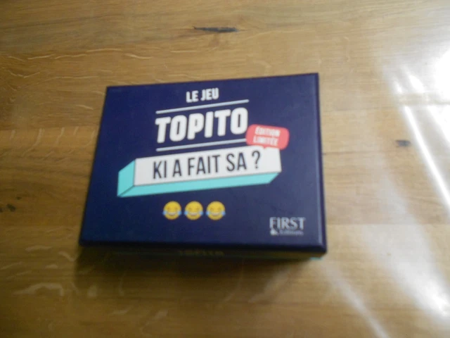 JEU DE CARTES Topito Edition Limitée Ki A Fait Sa ? des éditions First ...