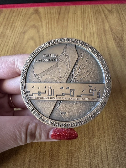 JOHNSON TERUGGI PAKISTAN Water Impregilo 1983 Py Medal £39.49 - PicClick UK