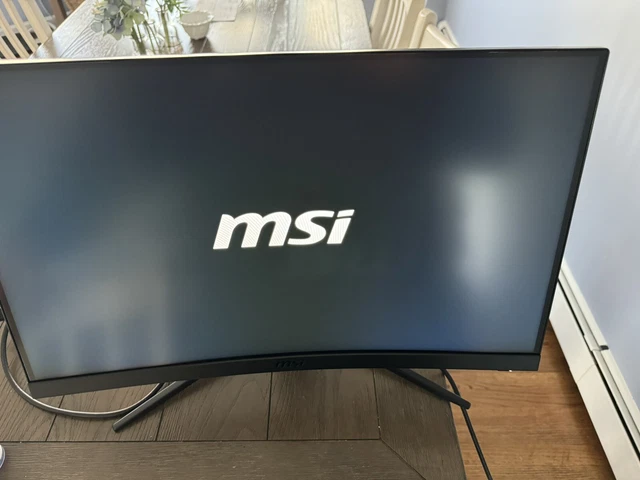 MSI 24-INCH FULL HD FreeSync Curved LED Wide Screen Gaming Monitor $21. ...