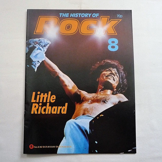 HISTORY OF ROCK Magazine Little Richard Volume 1 Issue 8 Orbis 1981 ...