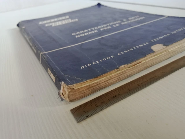 CATALOGO ORIGINALE CARATTERISTICHE dati revisione 1968 Fiat 683 N 619 N ...