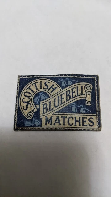 VINTAGE MATCH BOX FRONT LABEL-Scottish Bluebell £2.99 - PicClick UK