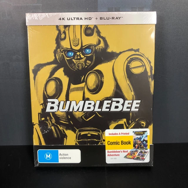 BUMBLEBEE ( JB Hi-Fi EXCLUSIVE ) STEELBOOK 4K ULTRA HD + BLU-RAY EUR ...