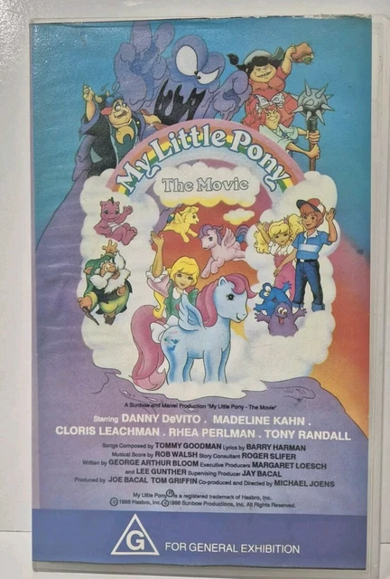 MY LITTLE PONY the movie VHS cassette collectable RARE video $26.95 - PicClick AU
