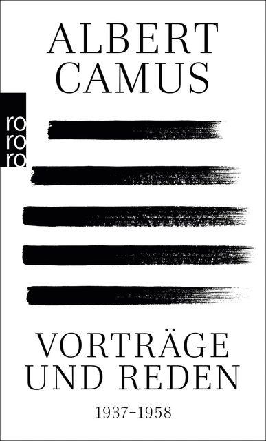 ALBERT CAMUS ANDREAS Fliedner Vorträge und Reden: 1937 – 1958 (Poche ...