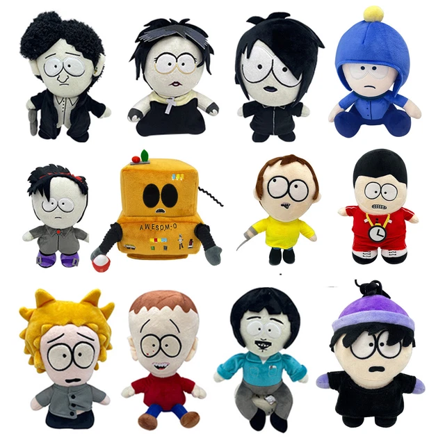 SOUTH PARK ANIME Plush Doll Tweek Goth Kids Pete Firkle Michael Toy ...