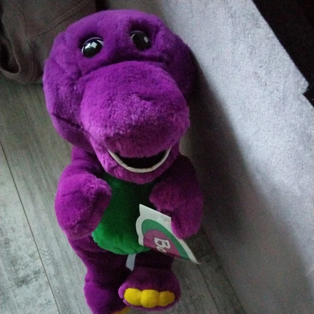 New Vintage Barney The Dinosaur From Barney And Friends Soft Toy 1997