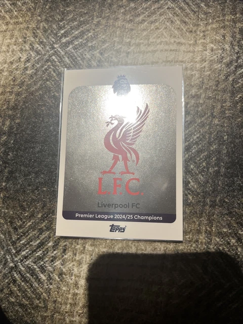 TOPPS PREMIER LEAGUE 2026 25/26 Liverpool FC Badge Base Card £1.17 ...