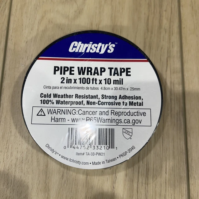 christy-s-pvc-adhesive-plumbers-pipe-wrap-tape-2-x-100-10-mil-roll